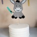 Barnyard Birthday Cake Topper, Birthday Cake Topper, Donkey Cake Topper ...