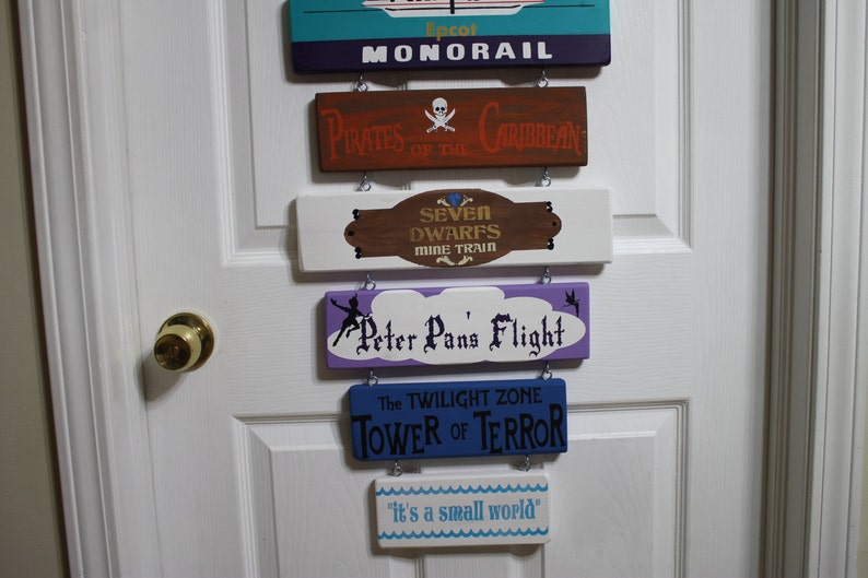 Hand painted Disney sign completely custom to your favorite | Etsy