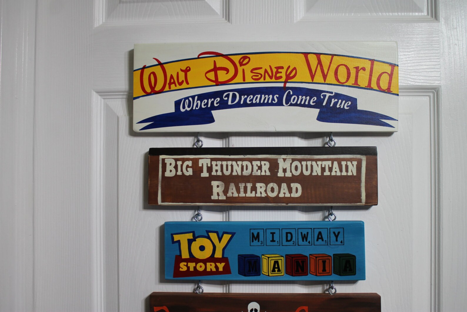 Hand painted Disney sign completely custom to your favorite | Etsy