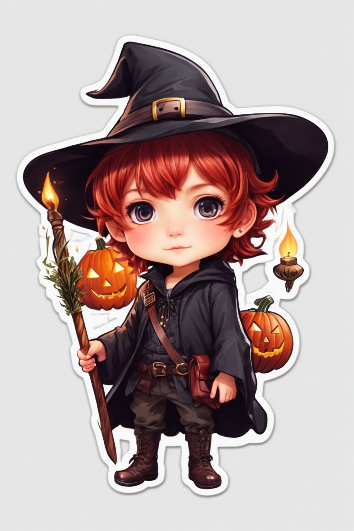 Halloween Stickers Cute Multicultural - Etsy