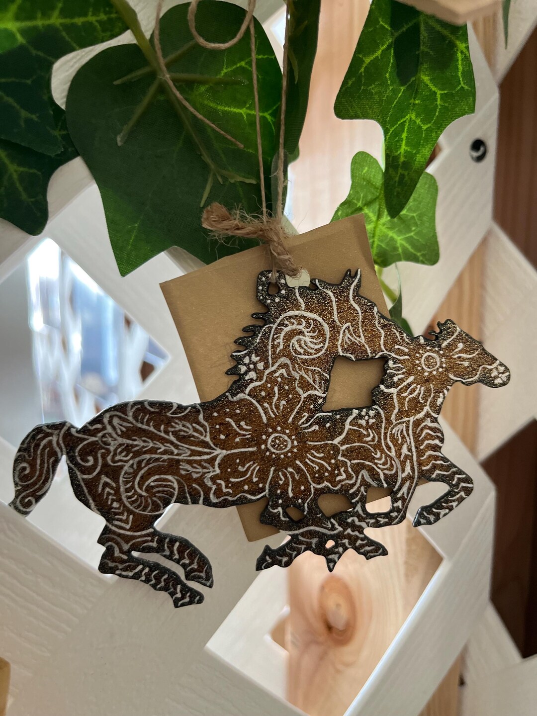 Western Zentangle Christmas Ornaments - Etsy