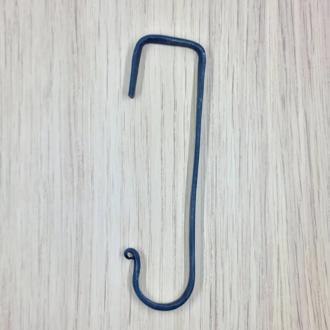 Single Ridge Pole Hook, Lantern Hook for Living History & Re-enacting | Handmade Forged Metal ...