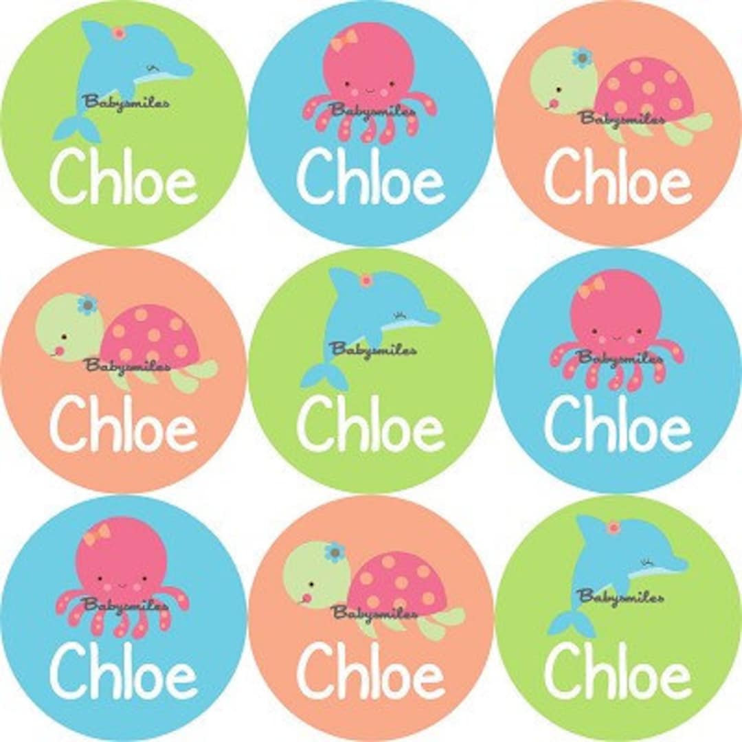 Personalized Waterproof Labels Waterproof Stickers Name Label ...