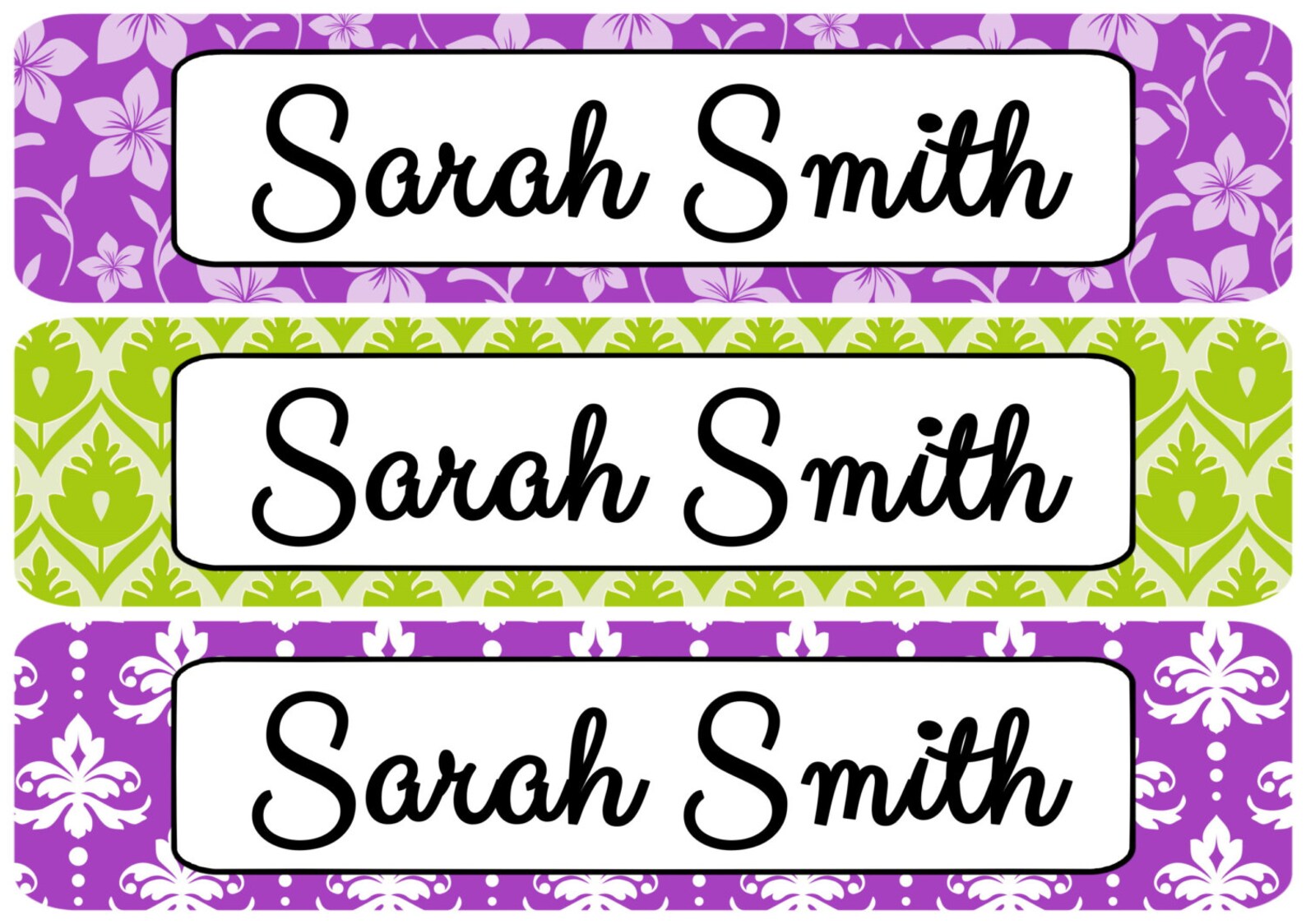 Personalized Waterproof Labels Waterproof Stickers Name Label - Etsy