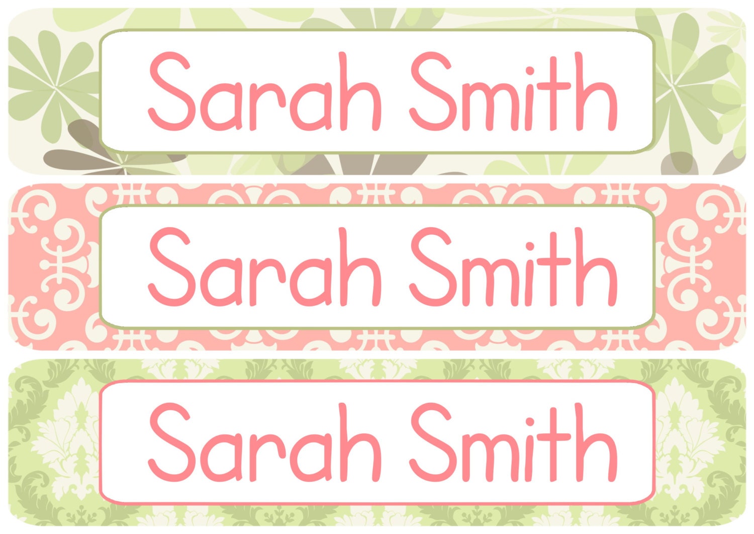 Personalized Waterproof Labels Waterproof Stickers Name Label ...