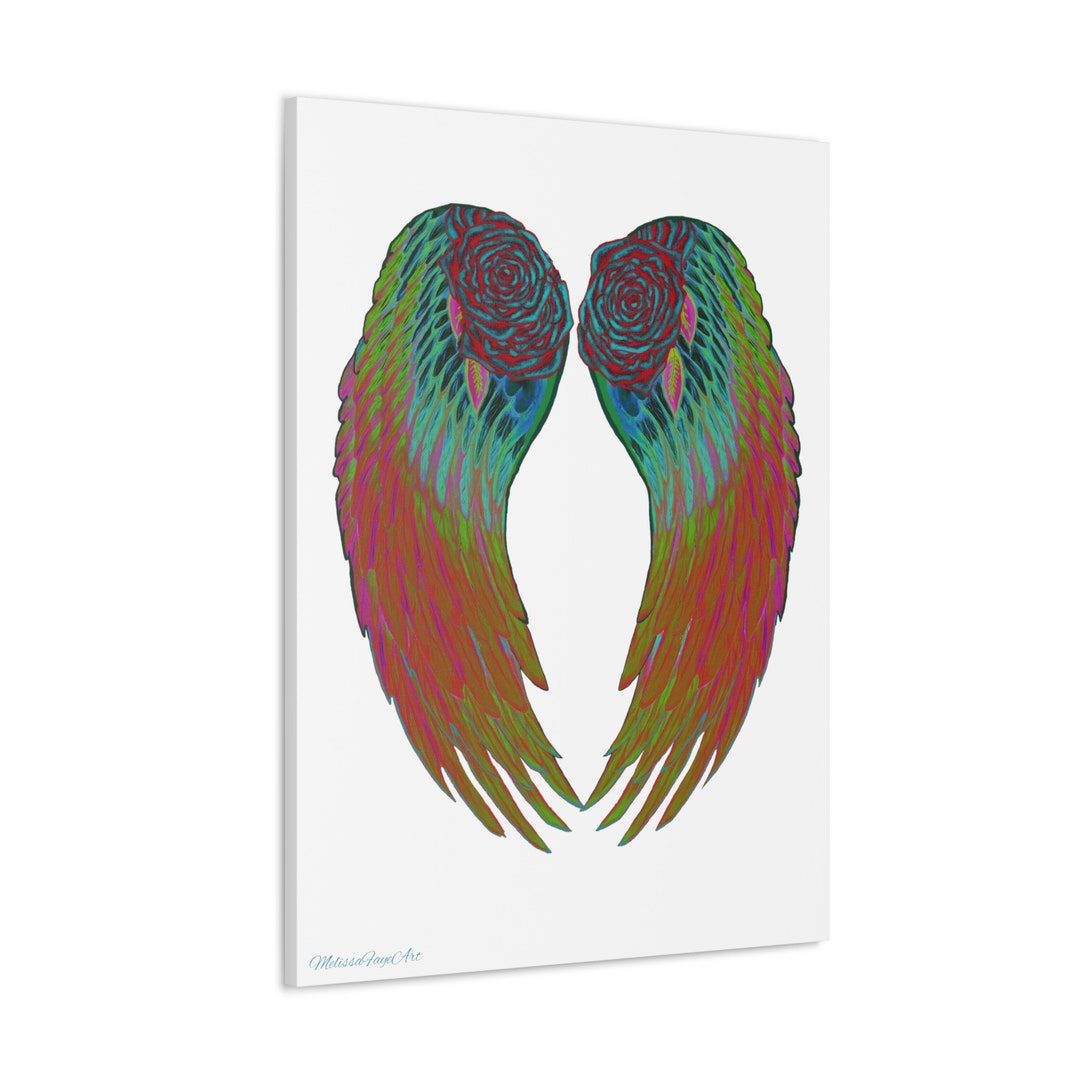 Canvas Gallery Wraps, Angel Wings - Etsy
