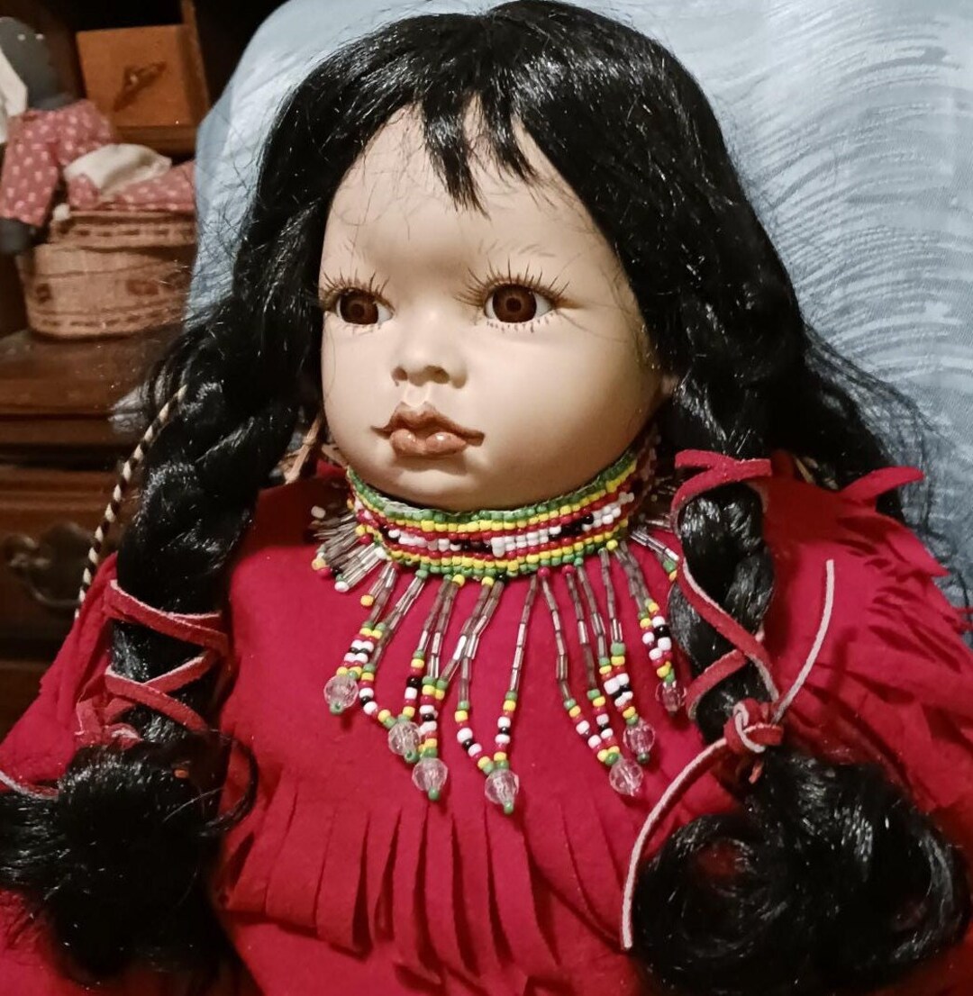 Doll Native American Indian - Etsy