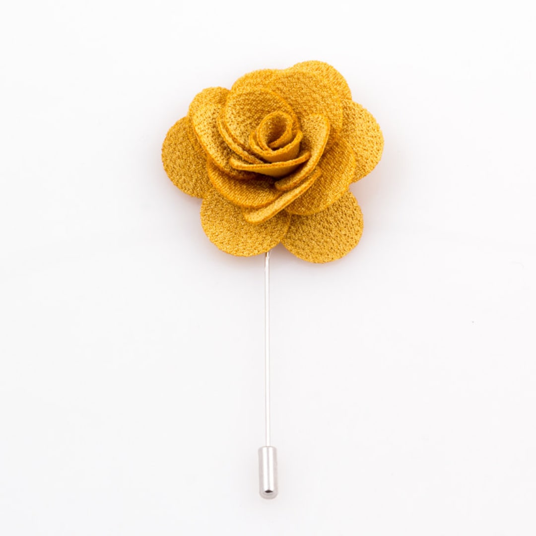 Gold Lapel Flower - Etsy