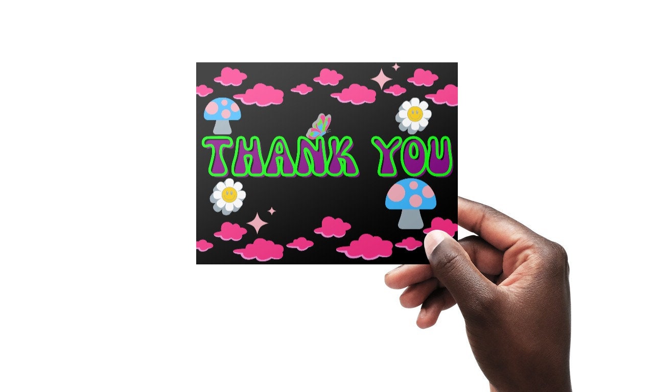 Editable Retro Canva Template, Printable Package Insert, Small Business ...