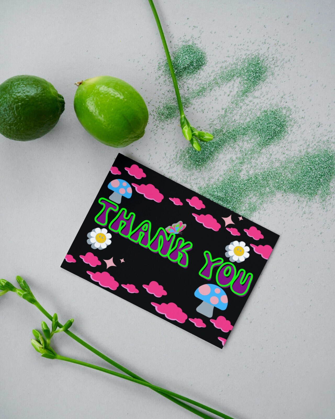 Editable Retro Canva Template, Printable Package Insert, Small Business ...