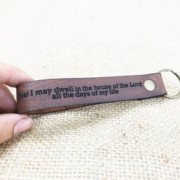 Bible Verse Keychain - Etsy