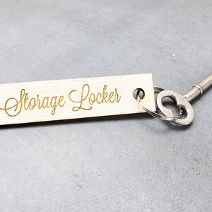 Custom Key Label Personalized Key Tag Wood Keychain Key Fob Label ID ...