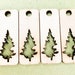 Tree Cut Out Wood Charm Jewelry Making Pine Trees West Coast - Etsy