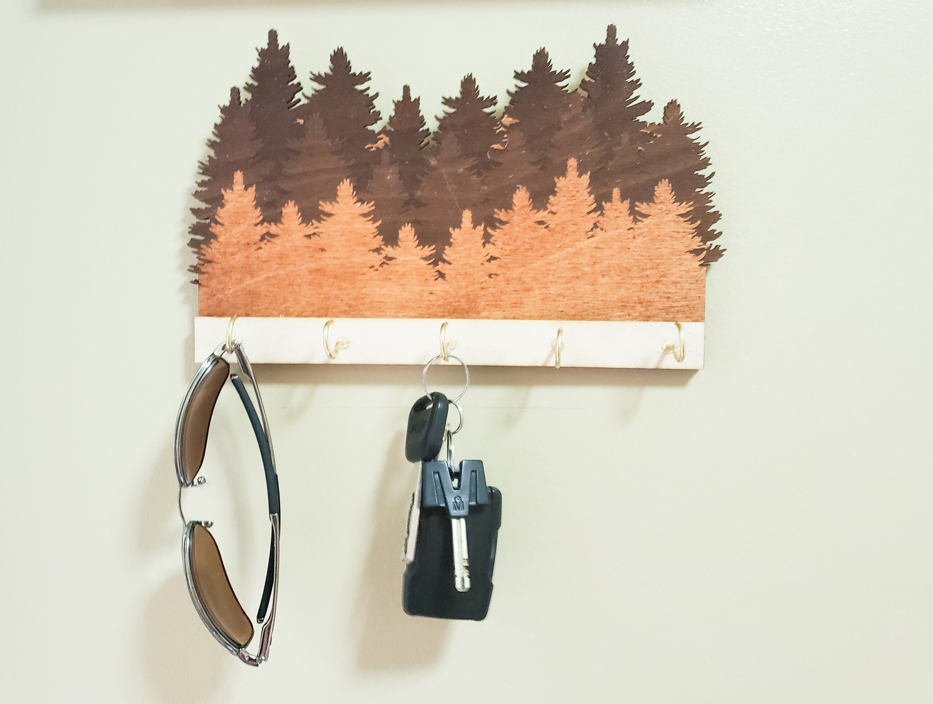 Key Ring Holder Family Key Holder Home Key Rack Couples Key | Etsy