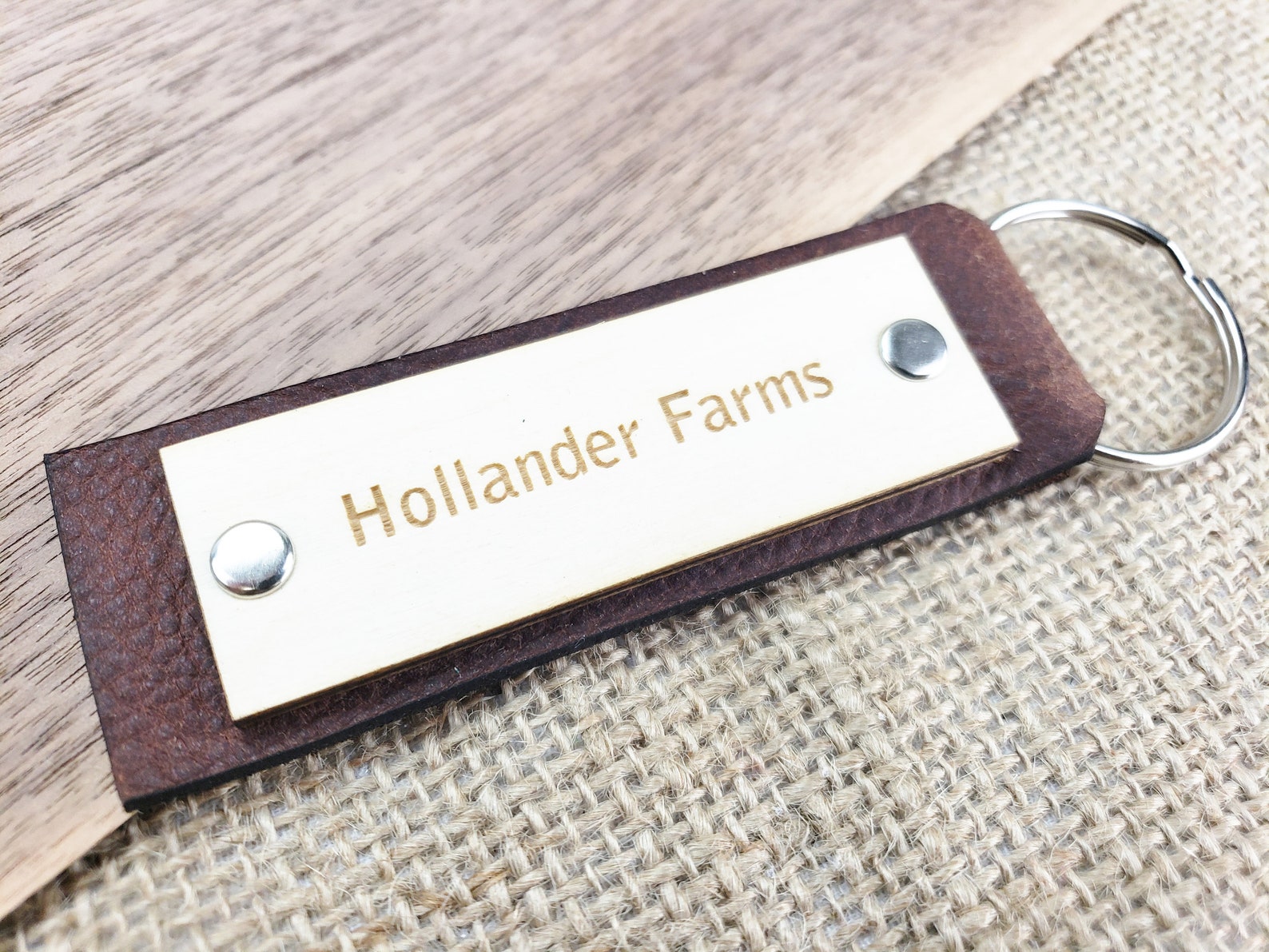 Personalized Keychain Custom Engraved Key Fob Cabin Key Hotel | Etsy