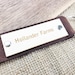 Personalized Keychain Custom Engraved Key Fob Cabin Key Hotel - Etsy