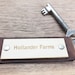 Personalized Keychain Custom Engraved Key Fob Cabin Key Hotel - Etsy