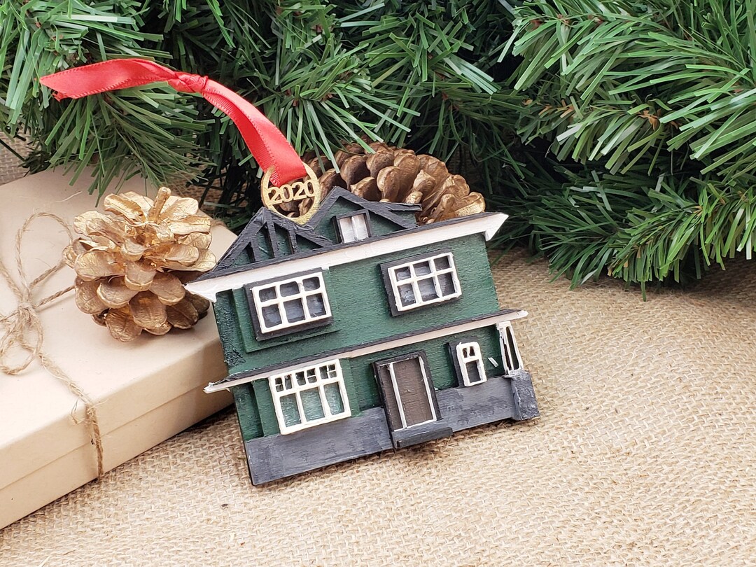 Custom Our First House Ornament, First House Replica, Custom House ...
