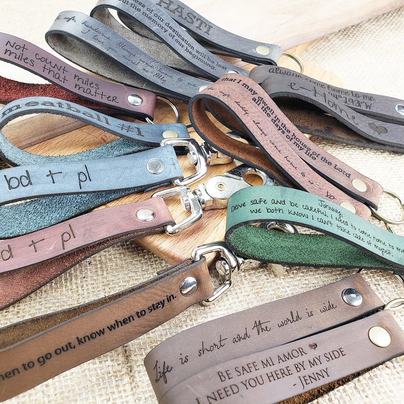 Engraved Key Chain - Etsy