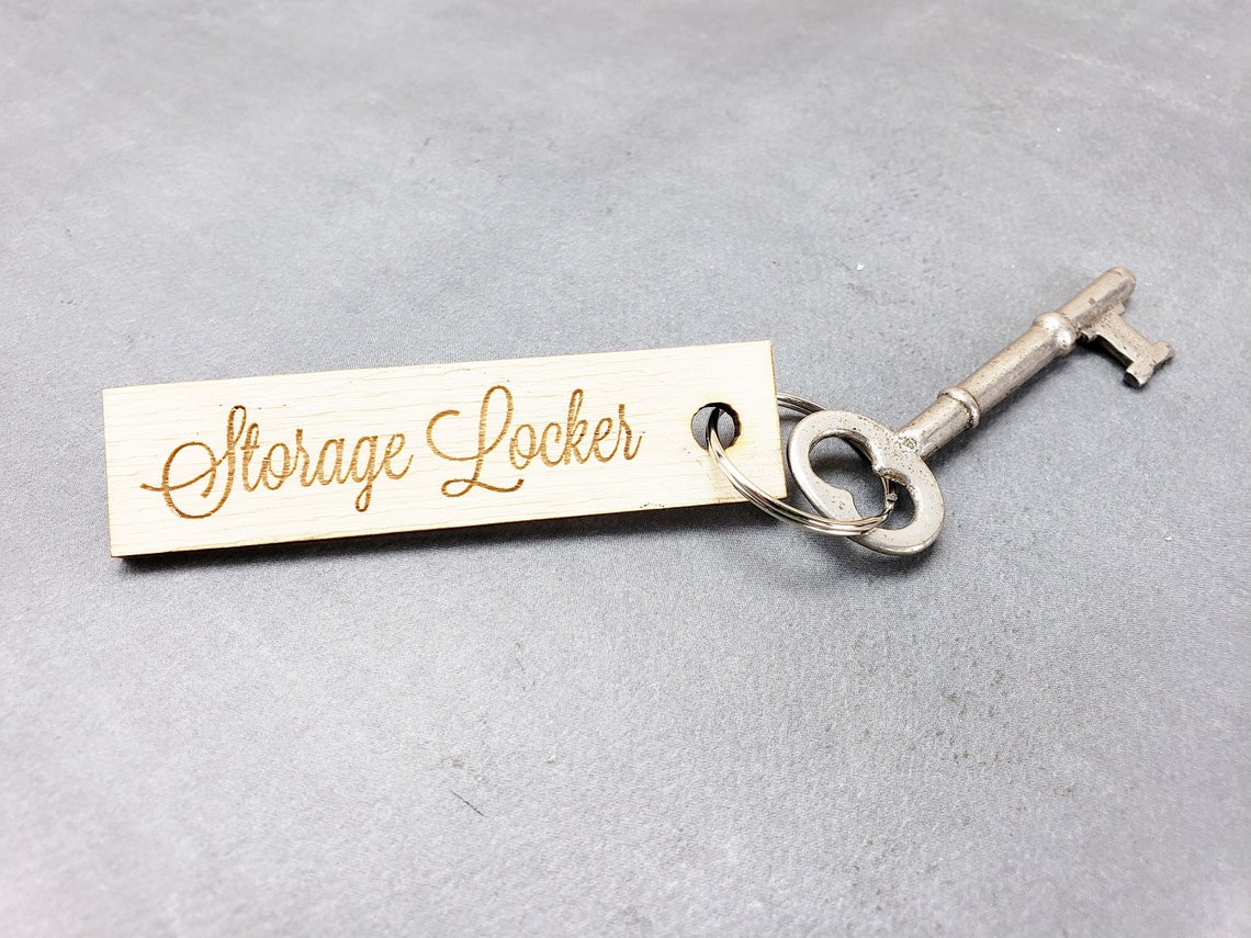 Custom Key Label Personalized Key Tag Wood Keychain Key Fob | Etsy