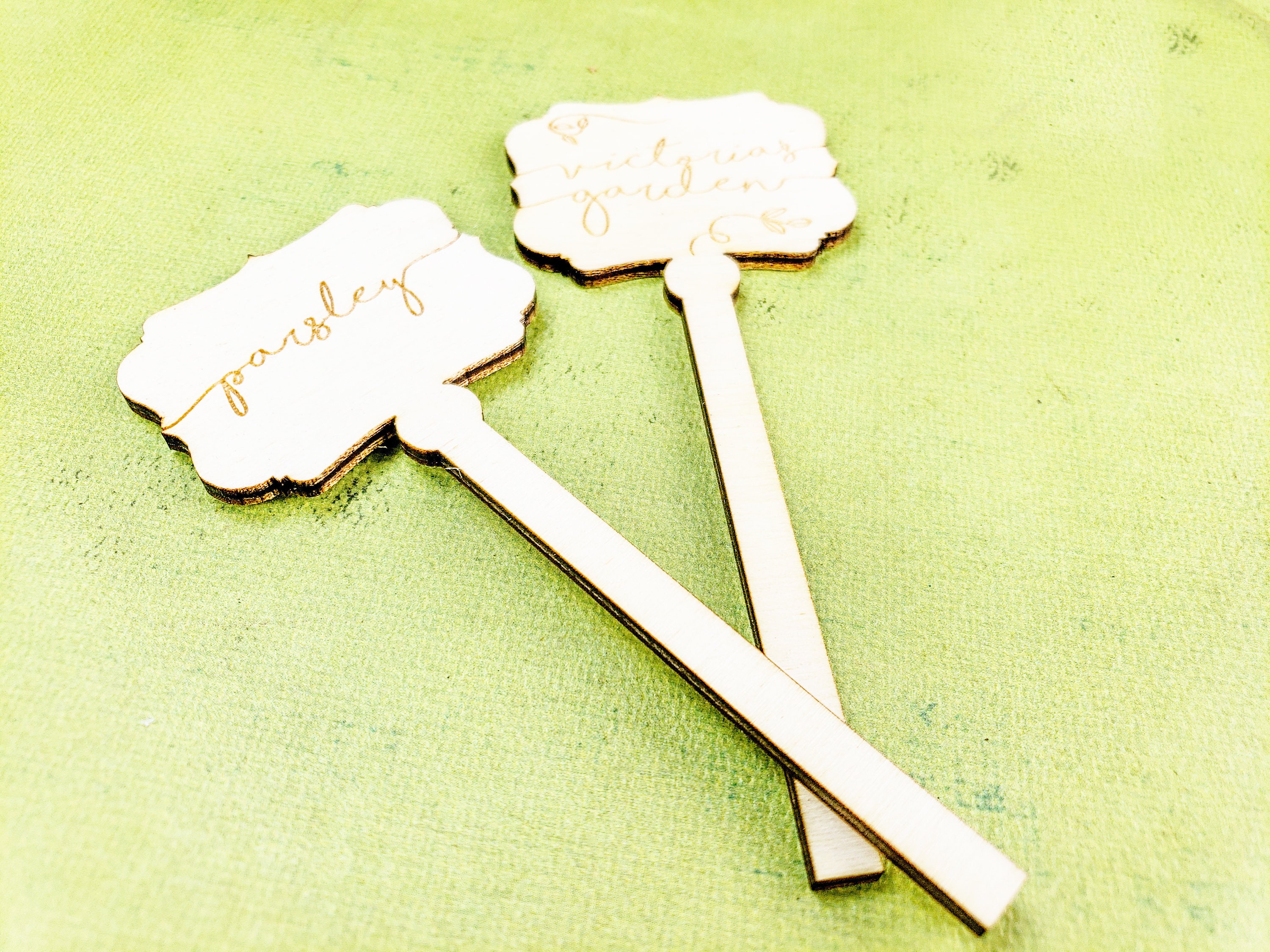 Herb Garden Markers Plant Name Tags Gifts for Gardeners Custom | Etsy