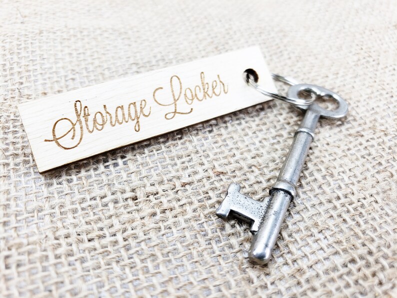 Personalized Key Tag Custom Key Label Wood Keychain Key Fob - Etsy