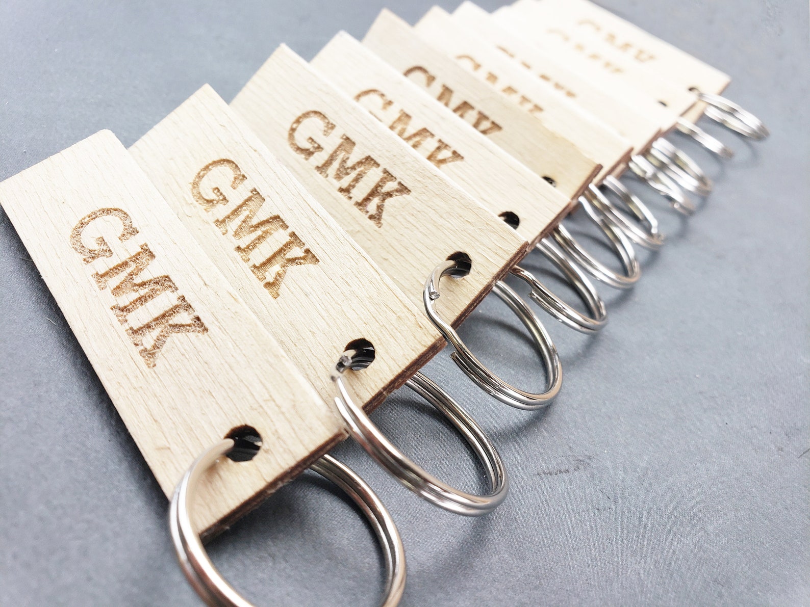 Custom Key Label Personalized Key Tag Wood Keychain Key Fob | Etsy