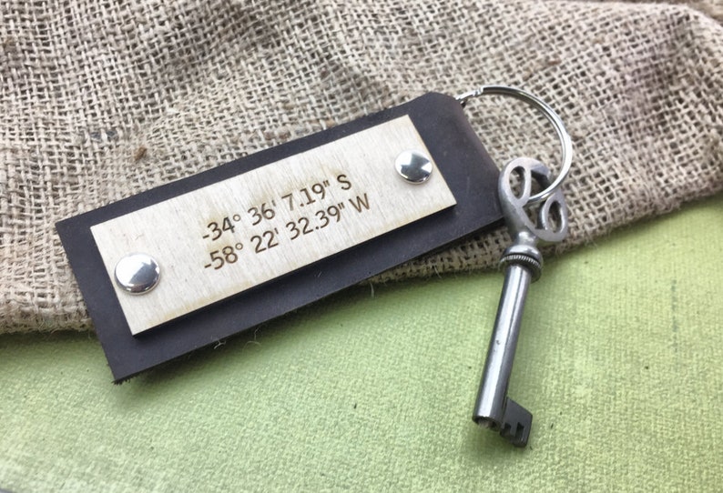 Personalized Keychain Custom Engraved Key Fob Cabin Key Hotel - Etsy