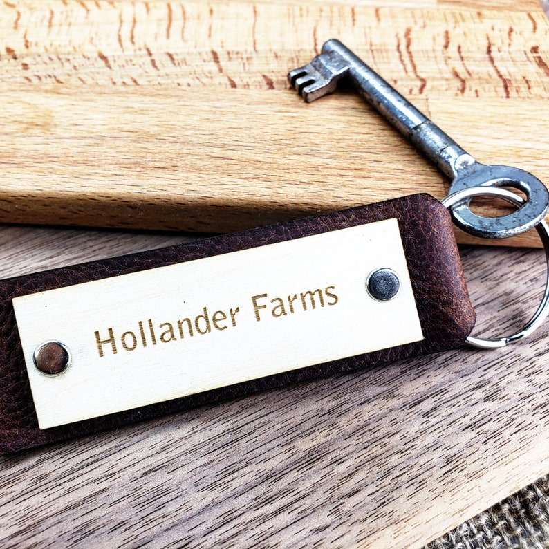Personalized Keychain Custom Engraved Key Fob Cabin Key Hotel - Etsy