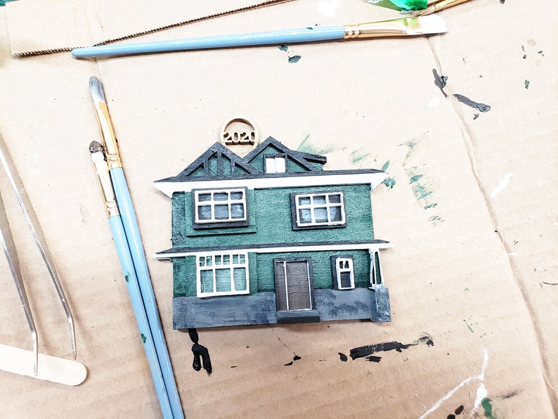 Custom Our First House Ornament First House Replica Custom - Etsy