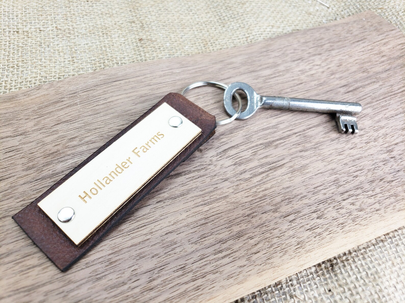 Personalized Keychain Custom Engraved Key Fob Cabin Key Hotel | Etsy