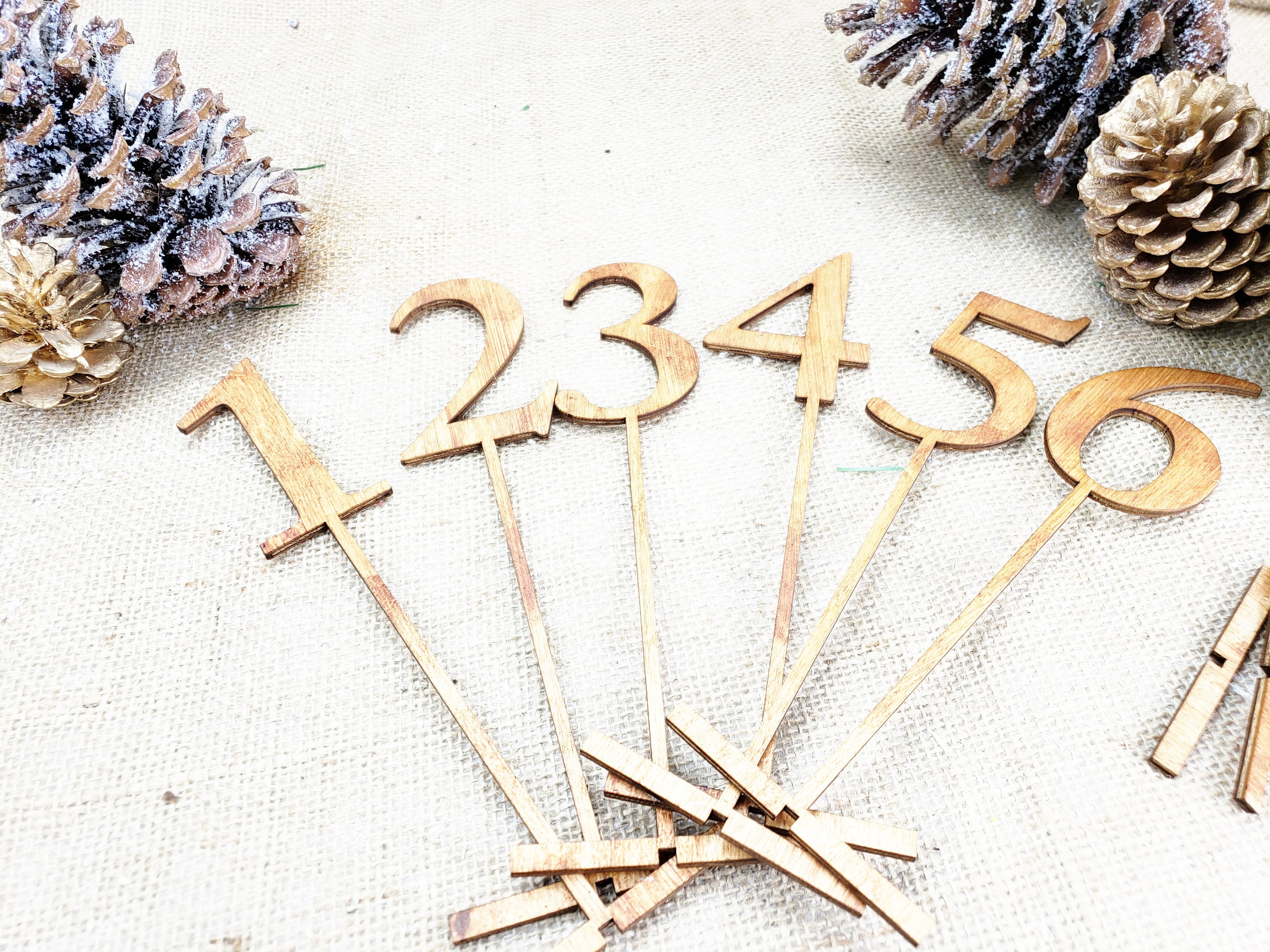 Wedding Table Numbers Wood Rustic Vintage Wedding Decor - Etsy Canada