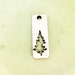 Tree Cut Out Wood Charm Jewelry Making Pine Trees West Coast - Etsy