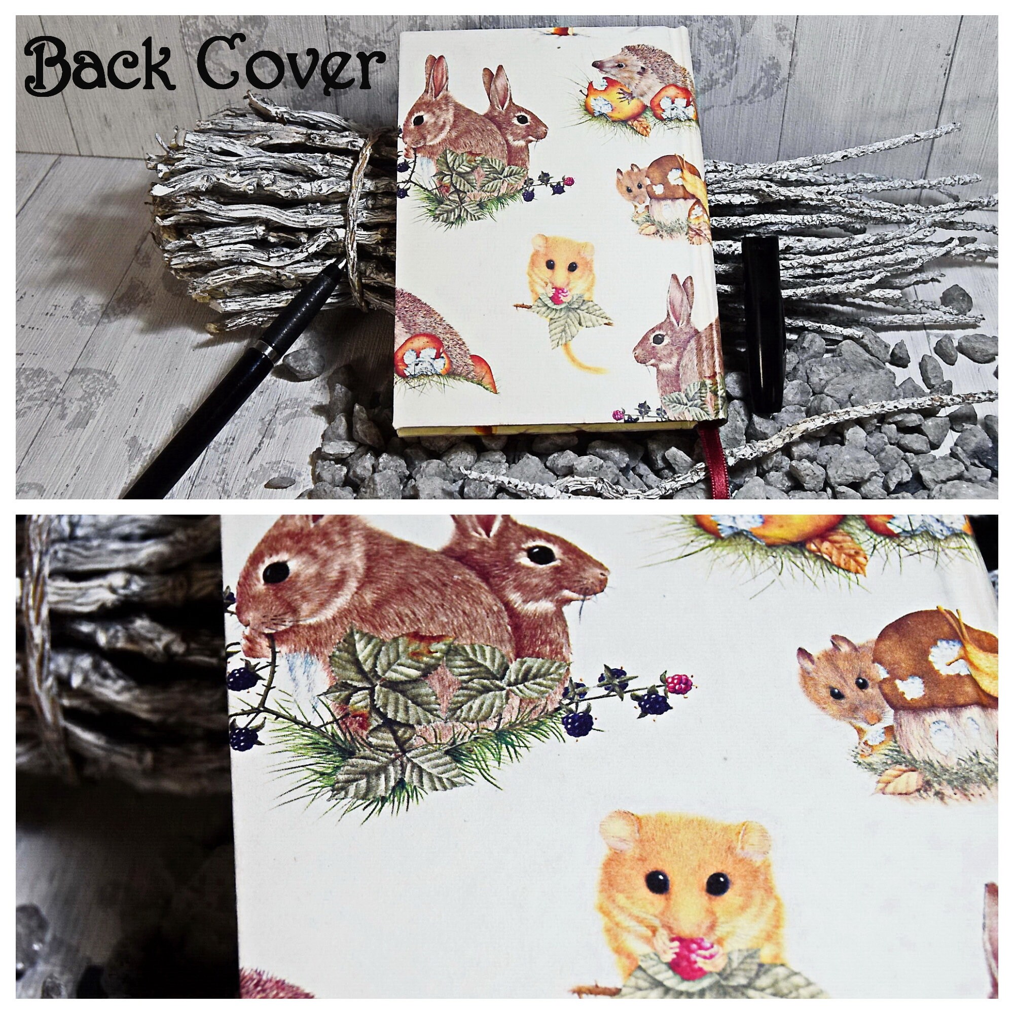 A6 Hardcover Journal Handmade Blank Journal A6 Journal - Etsy UK