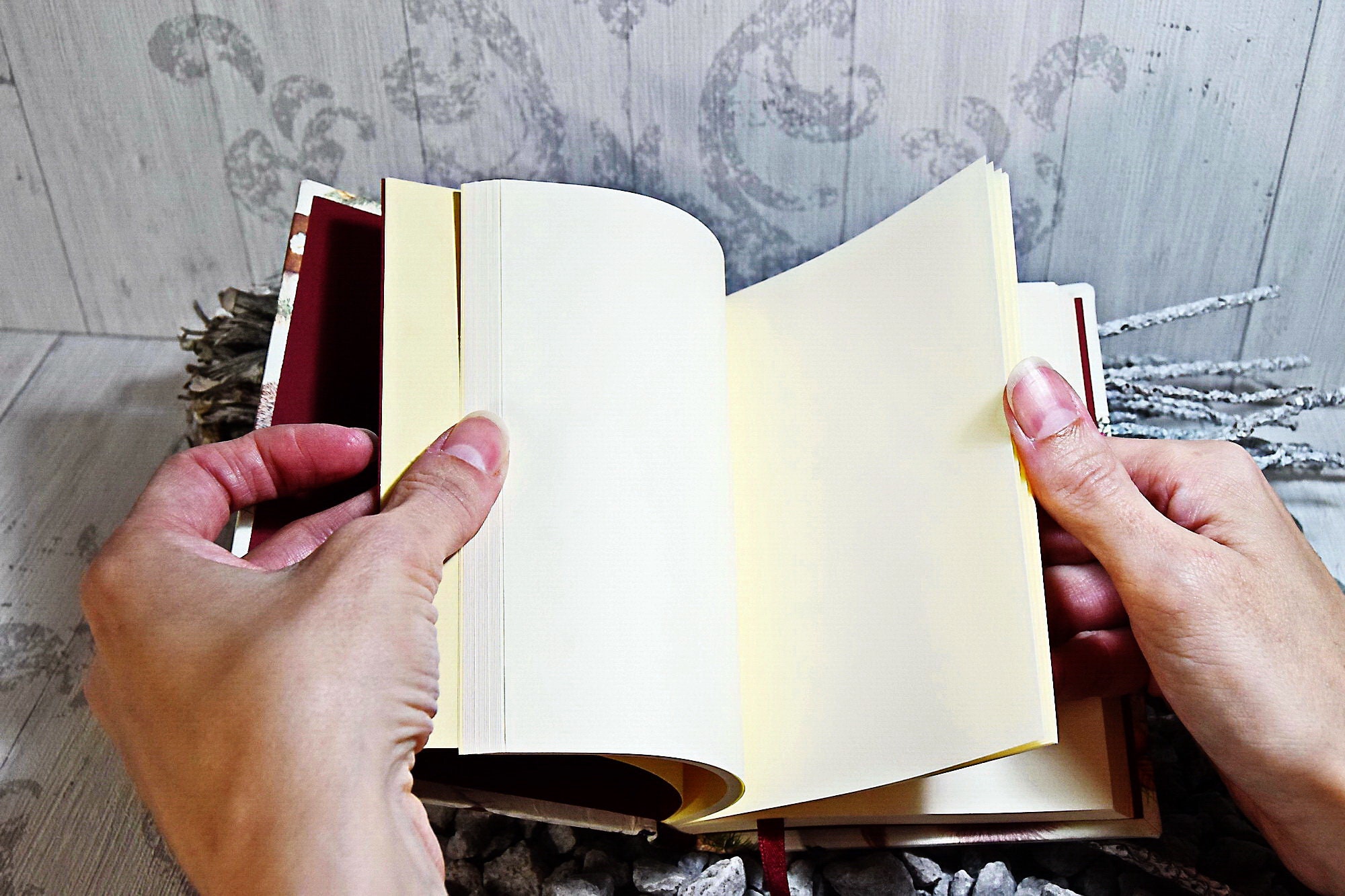 A6 Hardcover Journal Handmade Blank Journal A6 Journal - Etsy UK