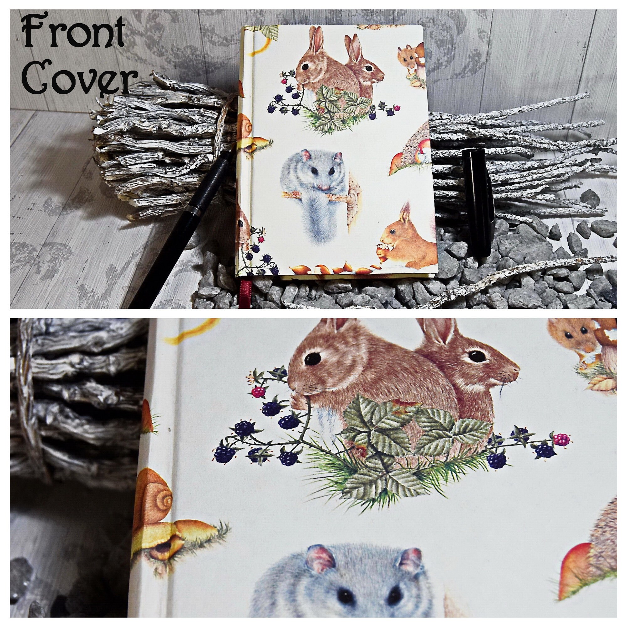 A6 Hardcover Journal Handmade Blank Journal A6 Journal - Etsy UK