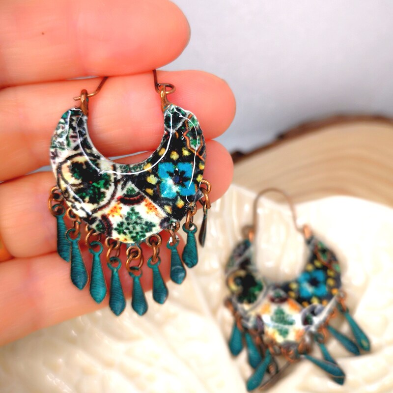 Gypsy Earrings - Etsy
