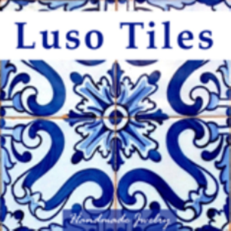 Portuguese Sardine Filigree Necklace: Tile Art 'mãe' Pendant - Etsy