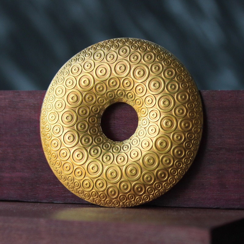 Handmade Metal Brooch - Etsy