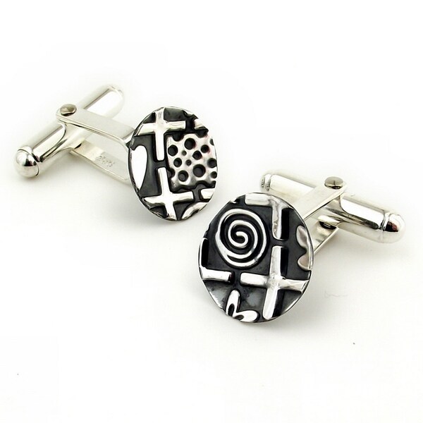 Modern Cufflinks - Etsy UK