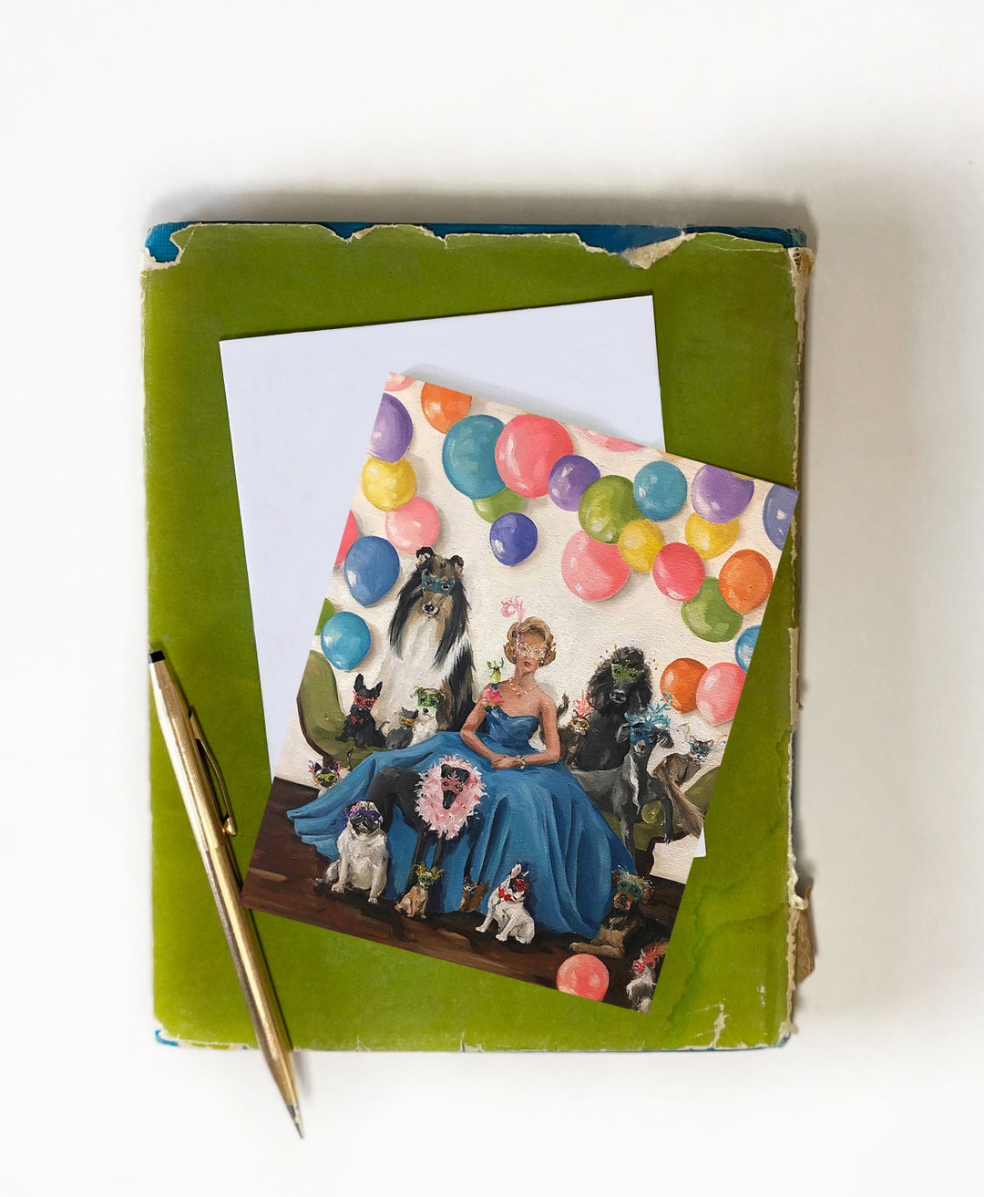 Masquerade Note Card - Etsy