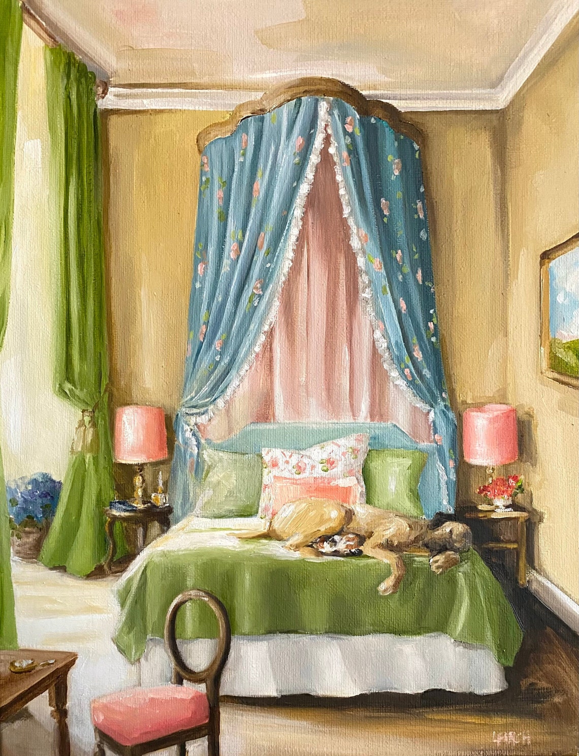 Afternoon Sun Fine Art Print Giclee Print Art Print Dog - Etsy