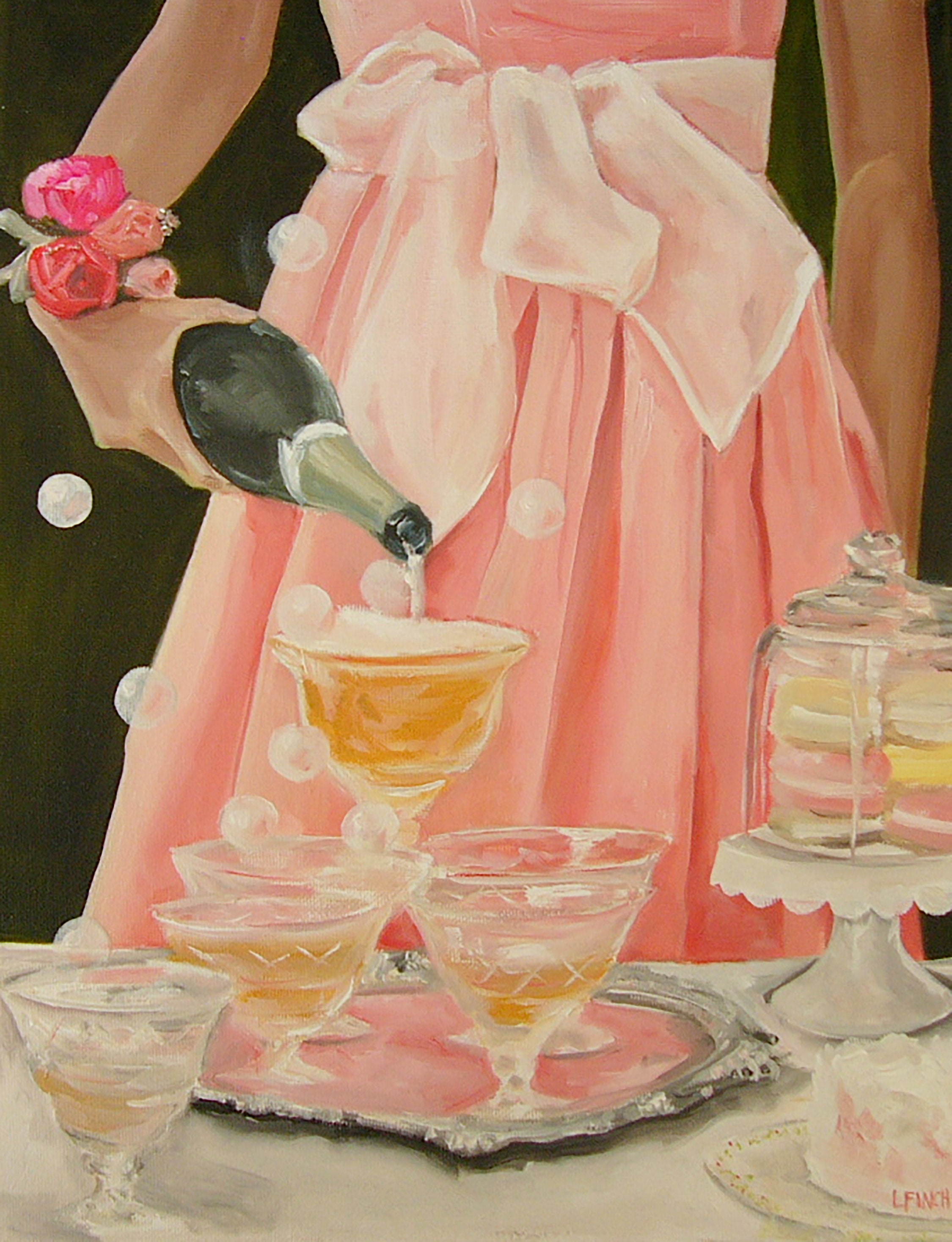 A Drink in Pink - Fine Art Print
