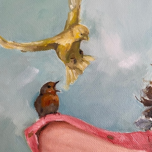 The Fiddler Fine Art Print, Giclee Print, Art Print, Bird Art - Etsy