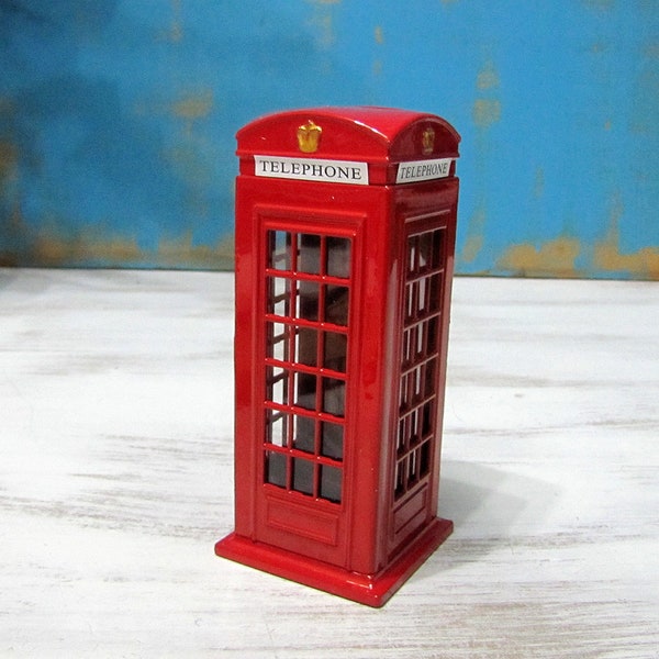 Red Telephone Box - Etsy