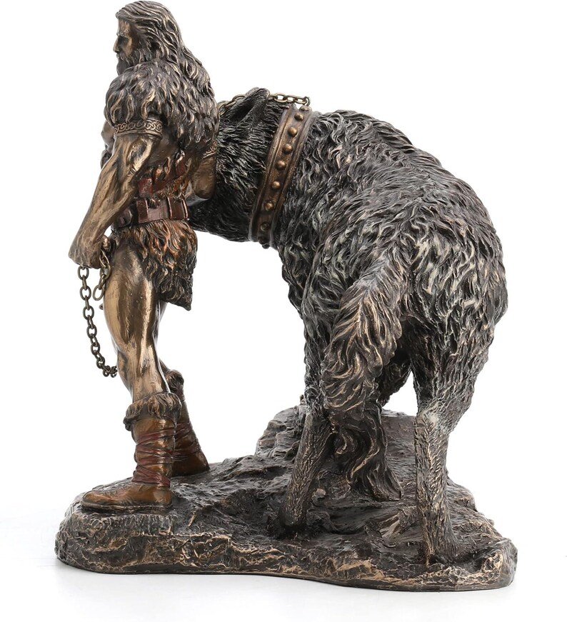 Tyr Norse Mythology Viking God Statue Decorative Object Figurine 9.65x7 ...