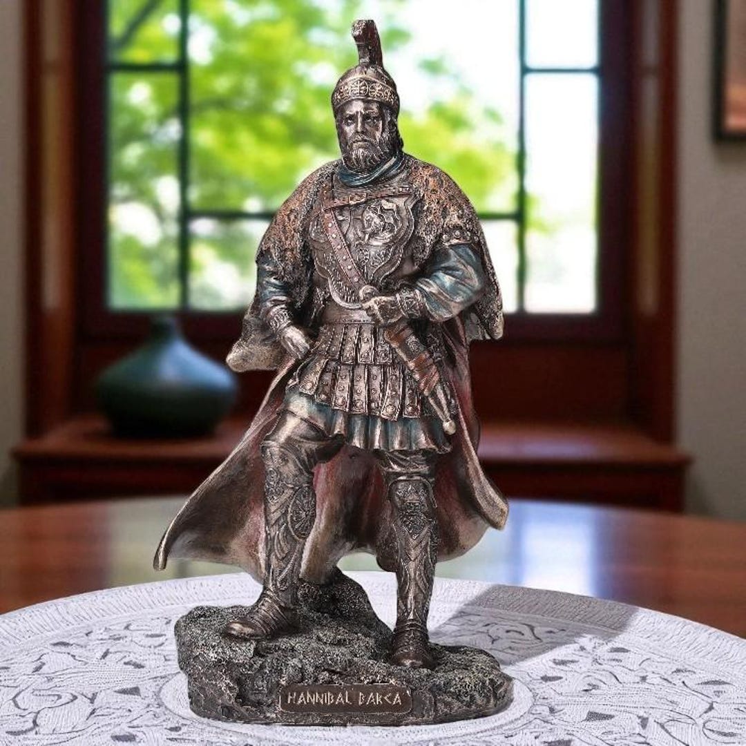 Hannibal of Carthage Mythology History Decorative Figurine Ancient ...