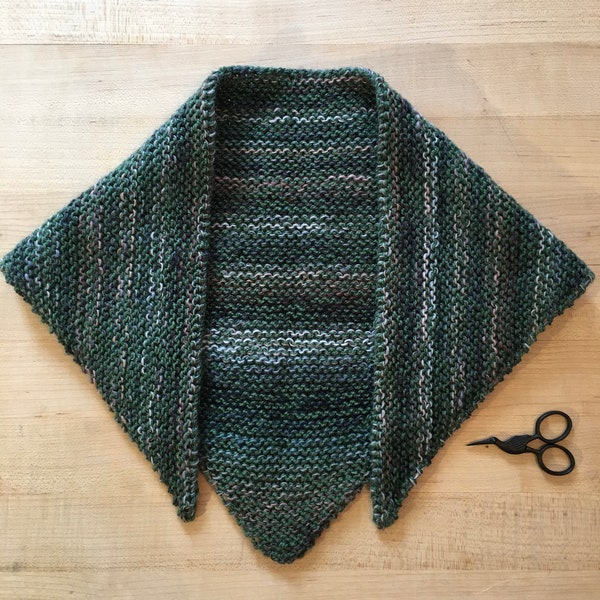 Knit Triangle Scarf Pattern - Etsy