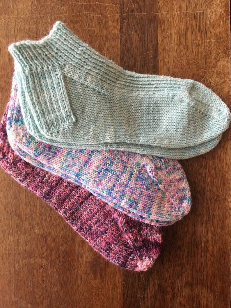Knitting Pattern - House Socks DIGITAL DOWNLOAD - Etsy