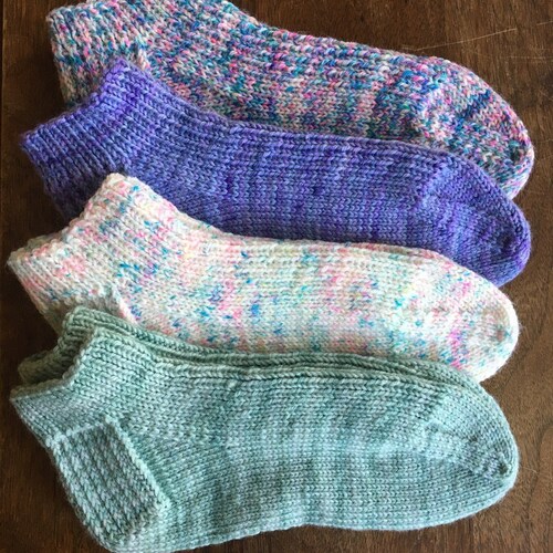 Knitting Pattern House Socks DIGITAL DOWNLOAD - Etsy